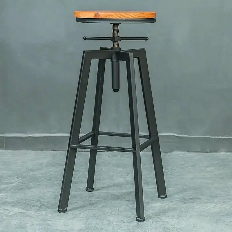 Барный стул, 1 шт. Ширина стула составляет 30 см, высота - 60 см, а глубина - 30 см