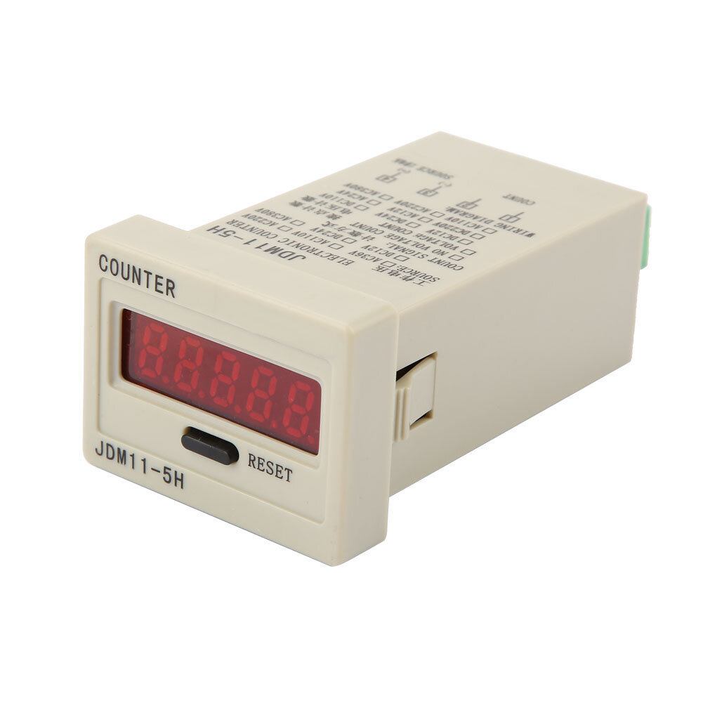 Электронный накопительный счетчик JDM11-5H с 5-разрядным дисплеем, напряжение 12 В постоянного тока.