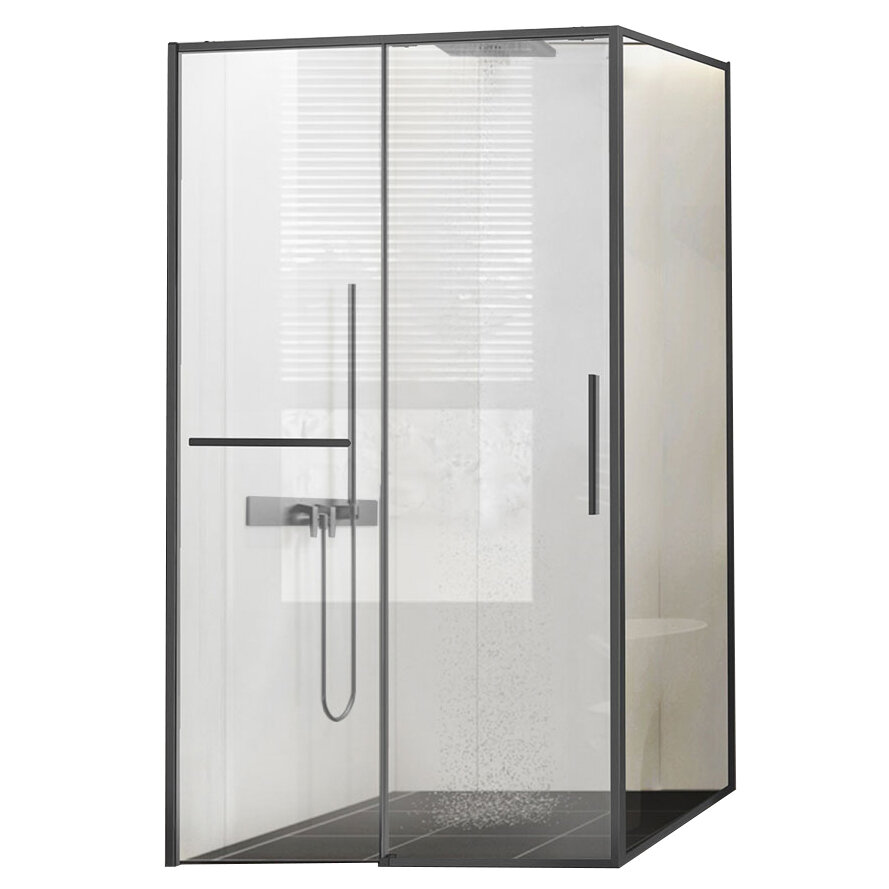 Душевой уголок Vincea Slim Soft 90х120 VSR-1SS9012CLGM сталь