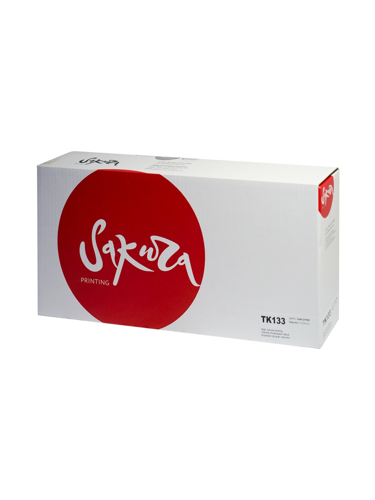 Картридж Sakura TK133 для Катюша (Katusha) P133/M133, черный, 3000к.