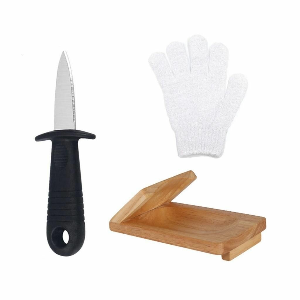 Набор для открытия устриц на кухню инструмент из нержавеющей стали для приготовления моллюсков