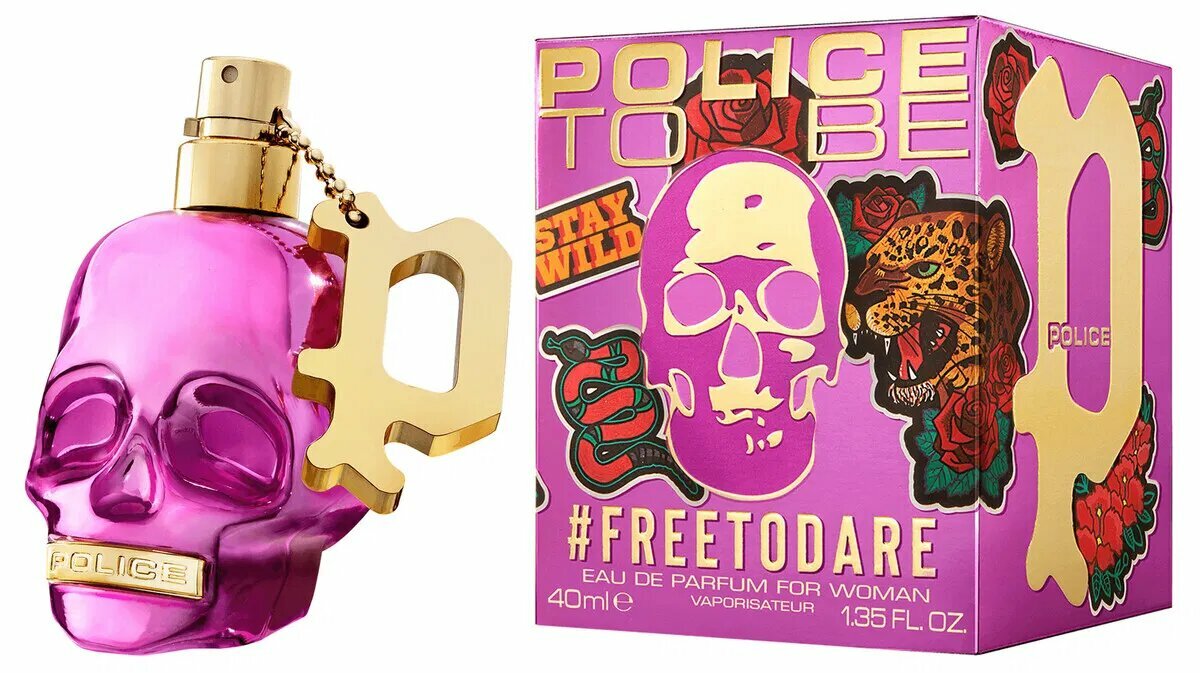 Парфюмерная вода Police "To Be Freetodare", для женщин, 40мл