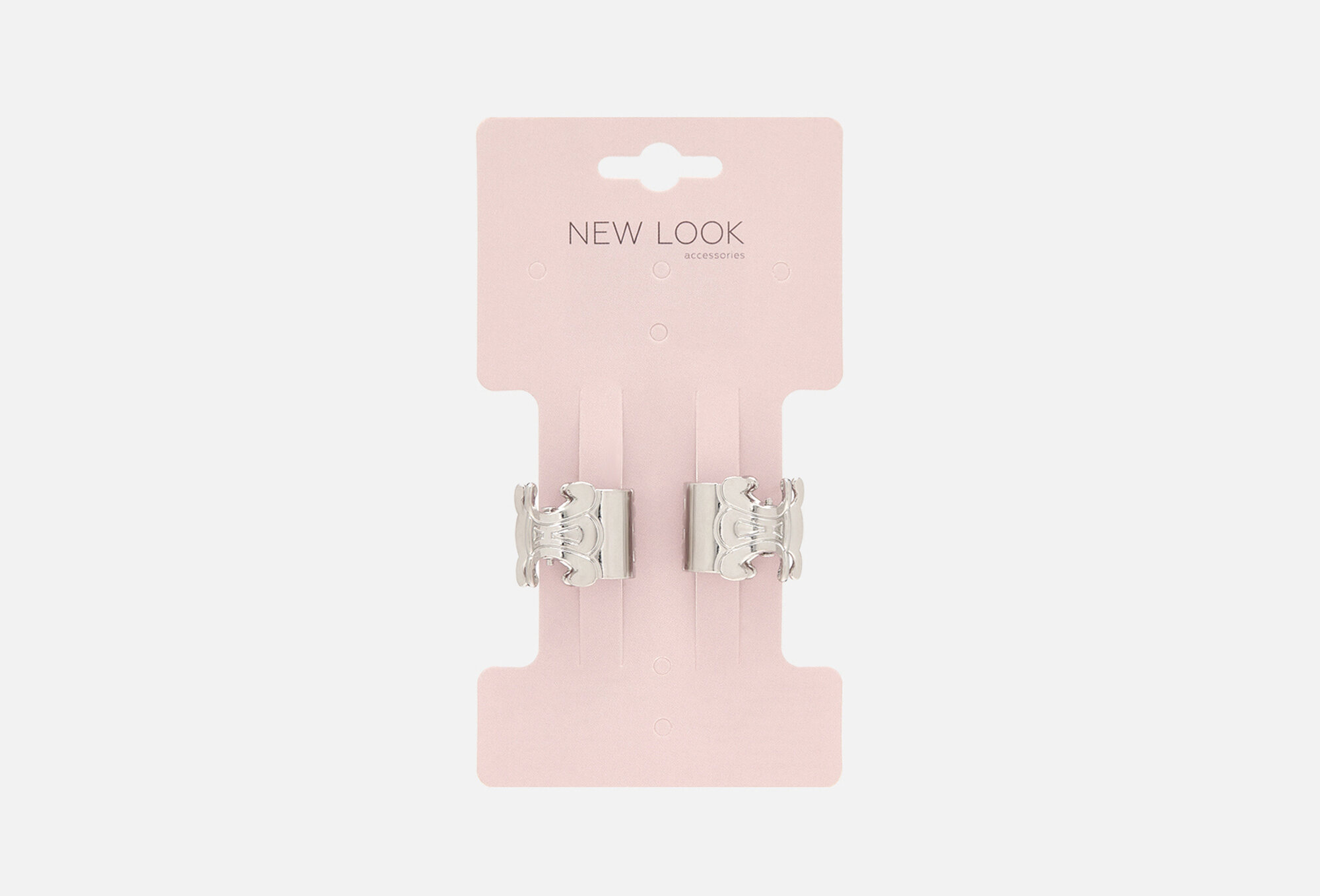 Краб для волос NEW LOOK 1056 серебро