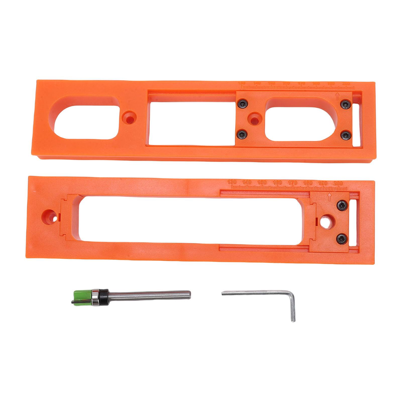 Шаблон для врезки скрытых петель, точное позиционирование, для петель 2.5-6 дюймов