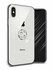 Чехол на Apple iPhone XS Max / Айфон XS Max с принтом "Полет вокруг луны", прозр...