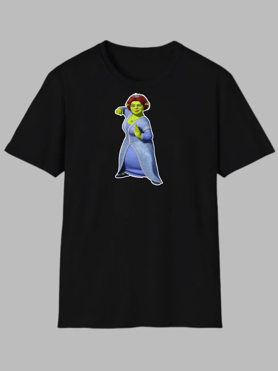 Футболка фиона из шрека