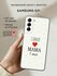 Чехол на Samsung Galaxy S21 / Самсунг Галакси S21 с принтом "Самая любимая мама"