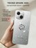 Чехол на Tecno Spark 40C / Текно Спарк 40C с принтом "Полет вокруг луны", прозра...
