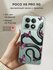 Чехол на Xiaomi Poco X6 PRO 5G / Поко X6 Про 5G с принтом "Snake and butterflies...