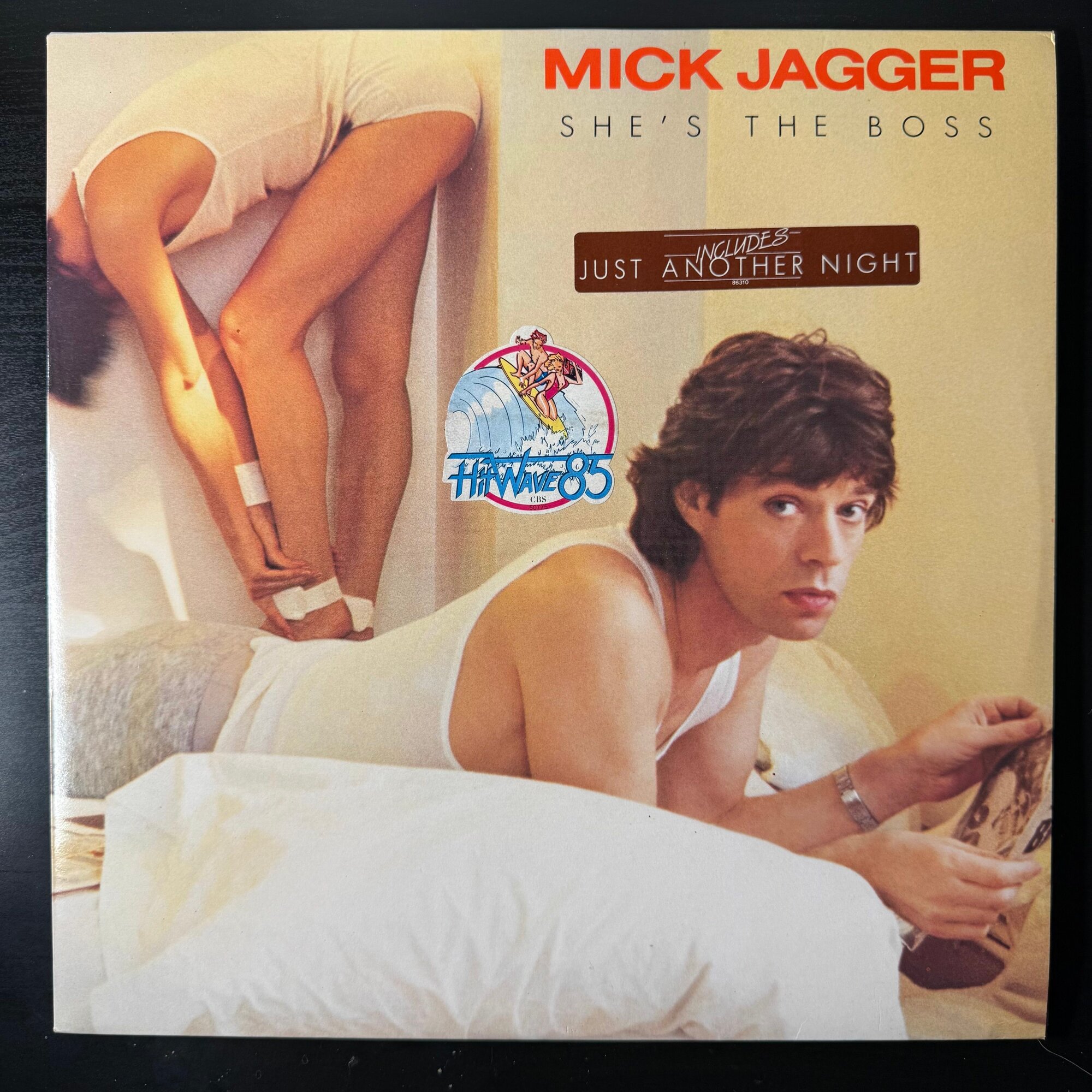 Виниловая пластинка Mick Jagger She's The Boss (Голландия 1985г.)