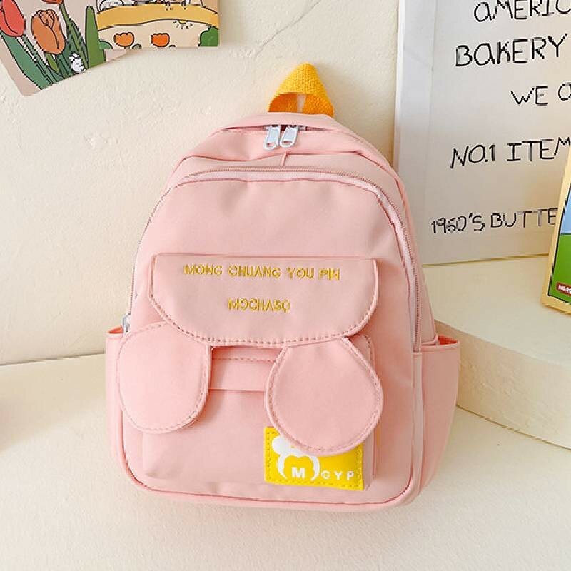 Kids backpack with ergonomic shoulder straps durable nylon school bag for preschool daily essentials