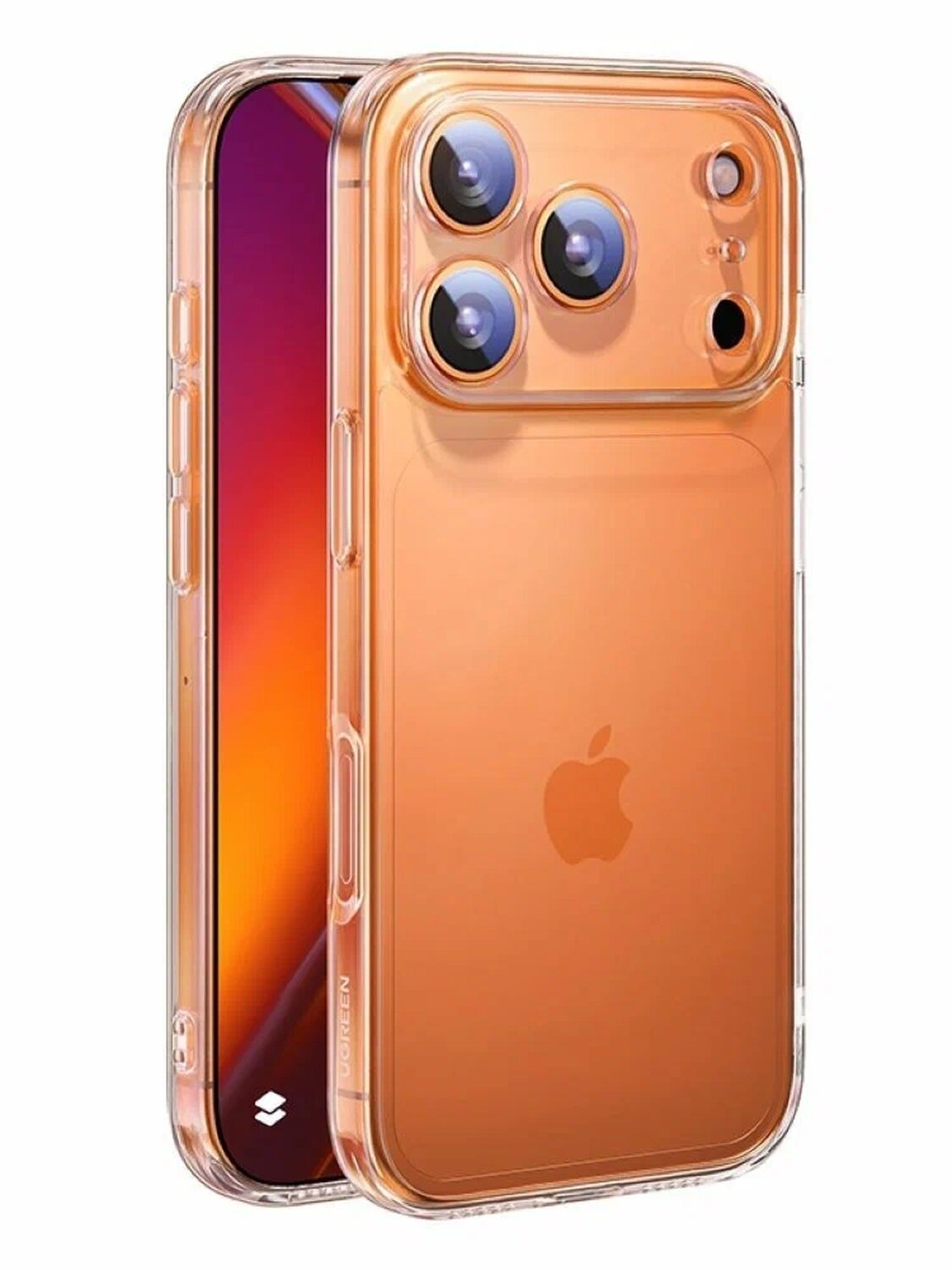 Чехол защитный UGREEN CA236 (85362) Protective Case for iPhone 17 Pro 6,3'. Цвет: прозрачный