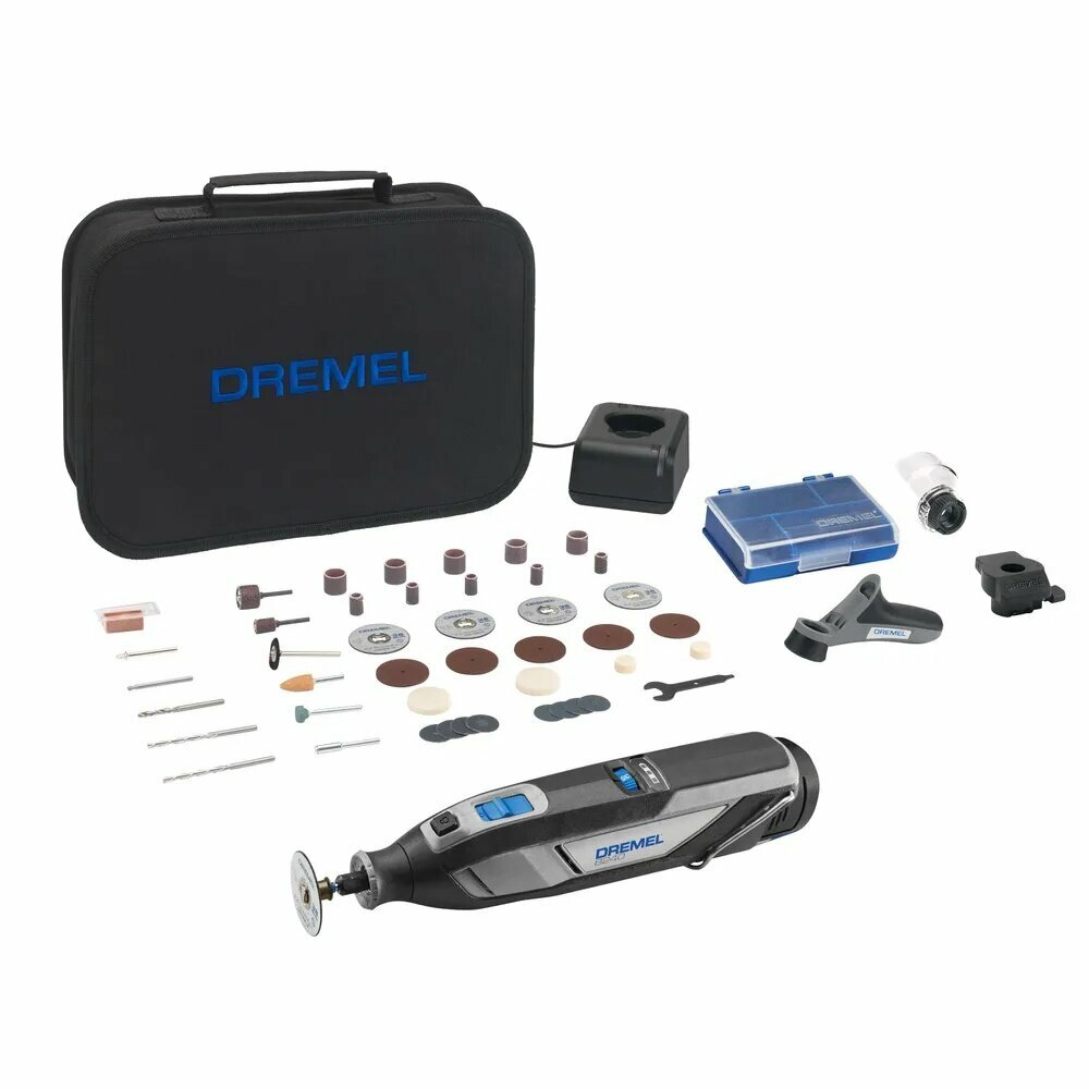 Аккумуляторный многофункциональный инструмент Dremel 8240-3/45, 12V, 1 акк 2.0Ач, Зарядное устройство (F0138240JF)