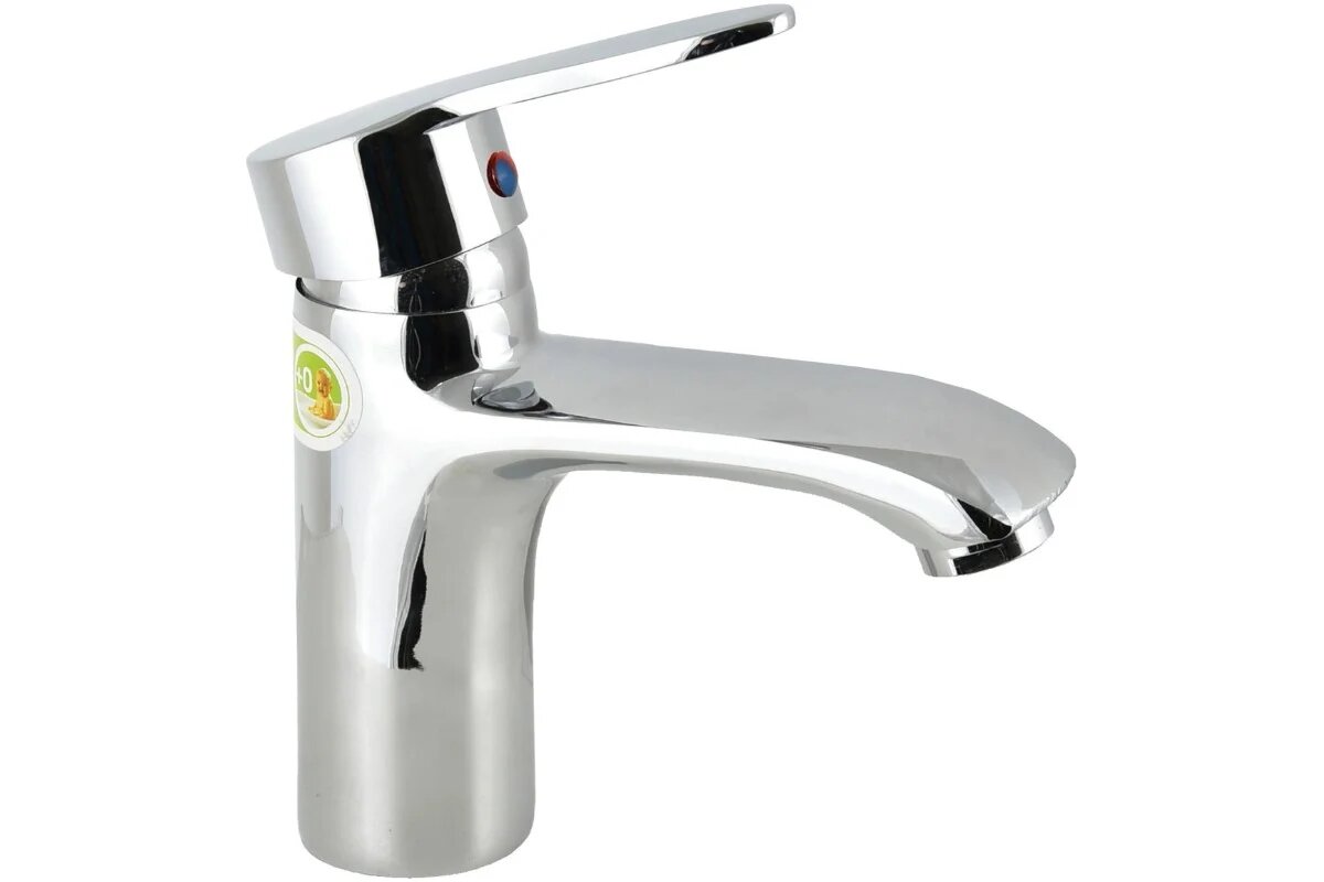 Juguni одноручный смеситель для умывальника с литым изливом, 35 картридж, гайка 0402.439