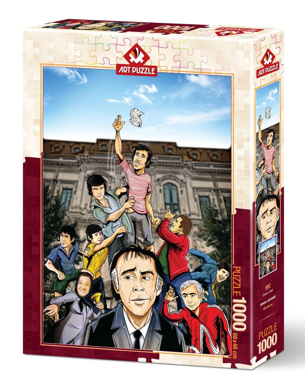 Пазл для взрослых Art Puzzle 1000 деталей, элементов: Легендарный класс