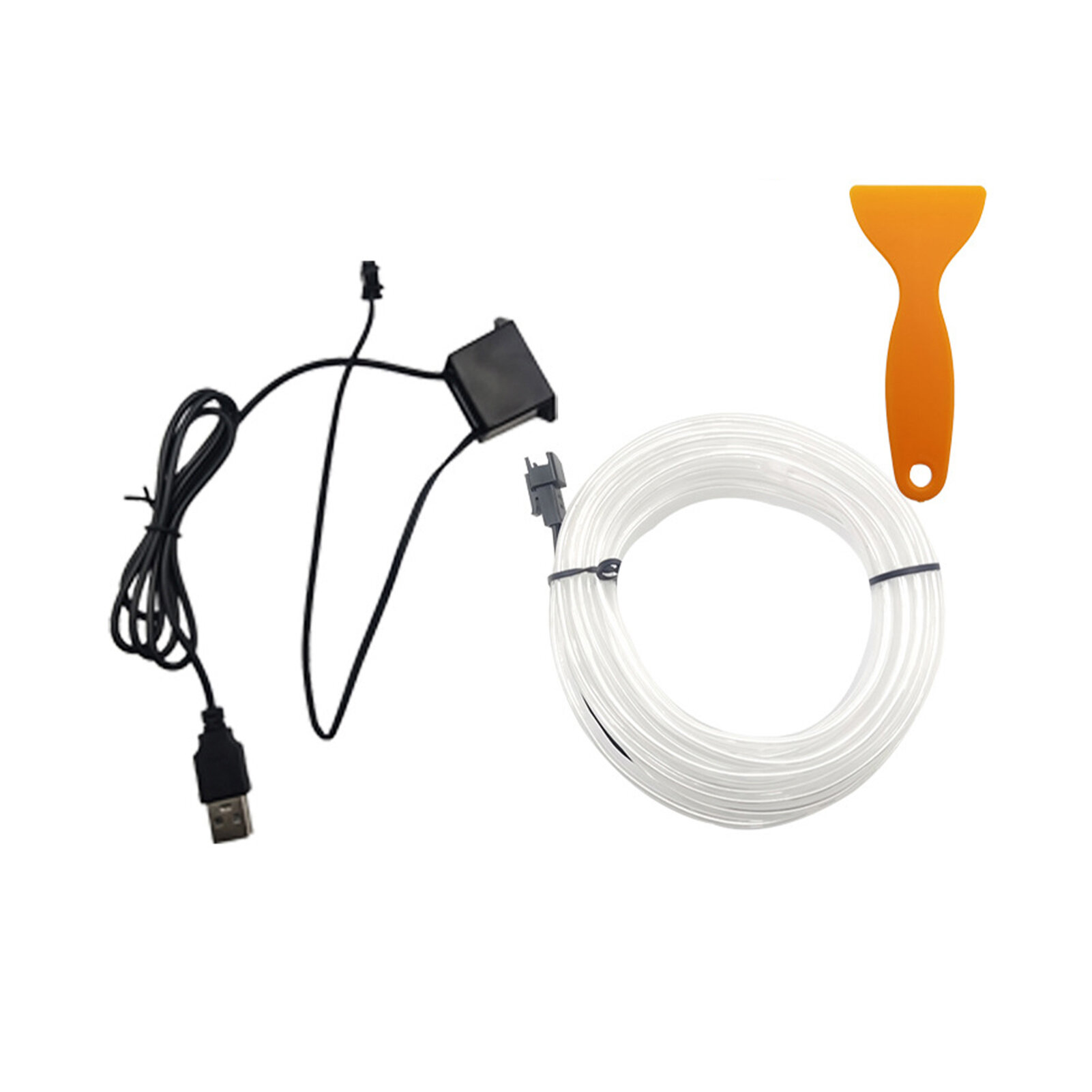 EL Cold Light Guide Car Ambient Light Car Ambient Light можно разрезать, не нужно клейте подходящее для центральной консоли / панели смены дверей / передачи