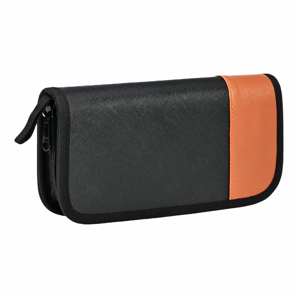 Маленькая сумка EVA fly fishing Luya с крючком с блестками, цвет в тон черному + коричневому-L