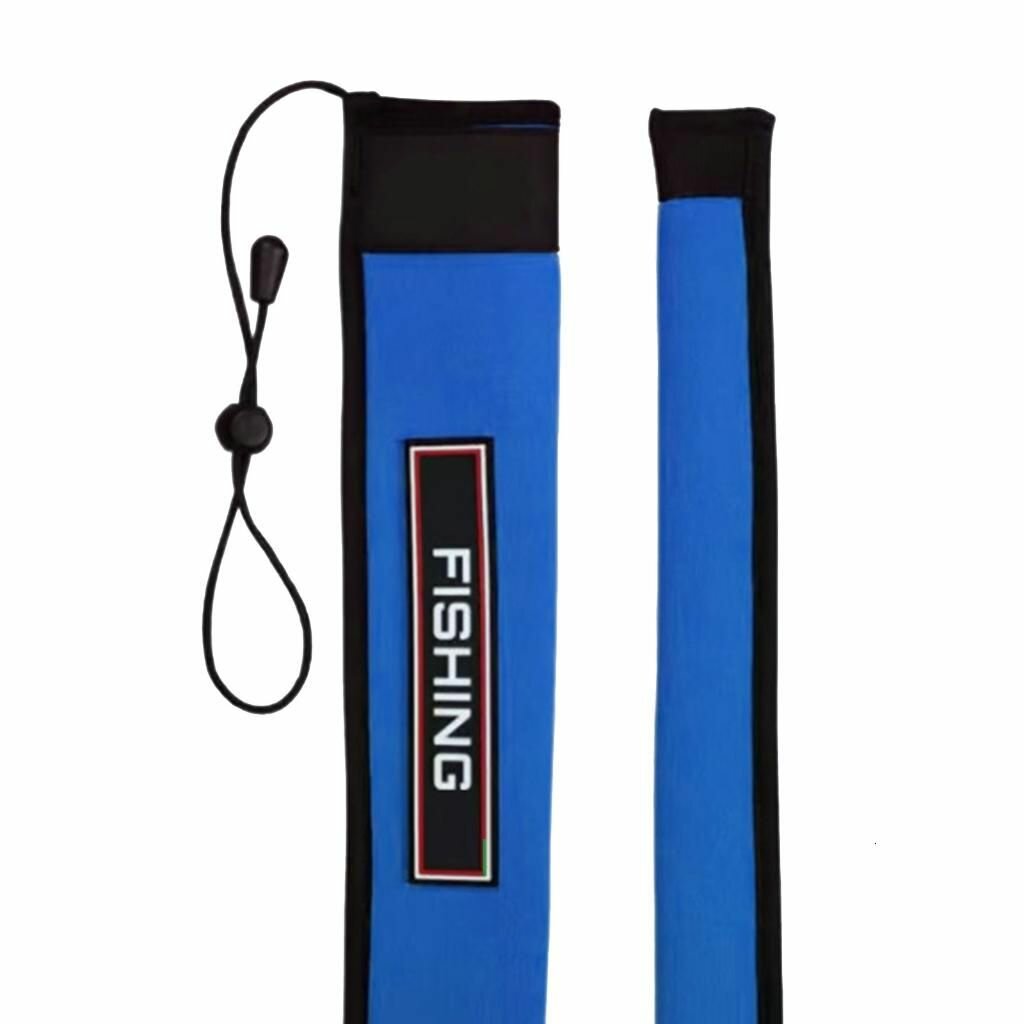 110 см чехол для удилища, устойчивый к проколам, перчатки, защитный чехол для удилища с катушкой, Синий