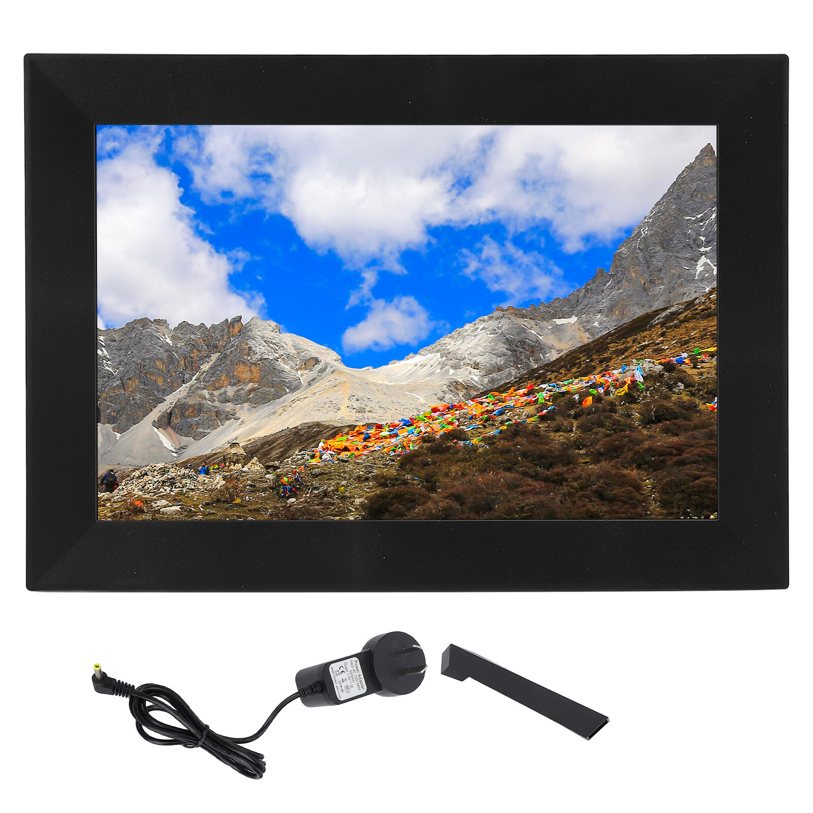 10,1 дюйма цифровой рамки изображения 16 ГБ беспроводной IPS HD HD сенсоронное настенное крепление Smart Electronic Photo Photo Fomam