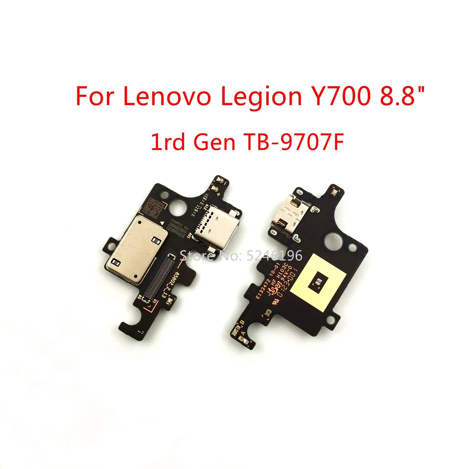 1 шт. USB-порт для зарядки, разъем для зарядного устройства для Lenovo Legion Y700, 1-го поколения, 8,8 дюйма, TB-9707F TB-9707, запасная часть.