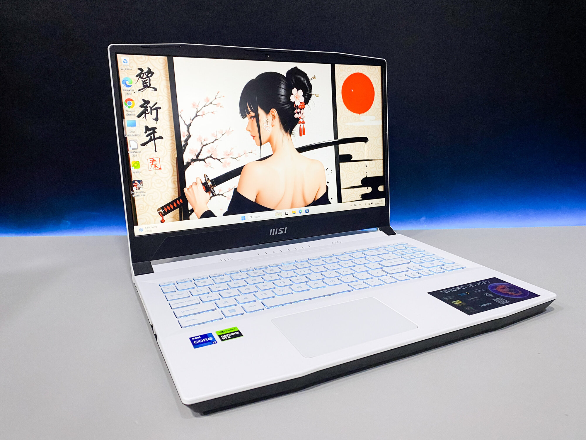 Игровой Ноутбук MSI Sword 15.6" 144Hz/Intel Core i7-12650H 10/16*2.30-4.70GHz/RTX 4060/16Gb/SSD1Tb