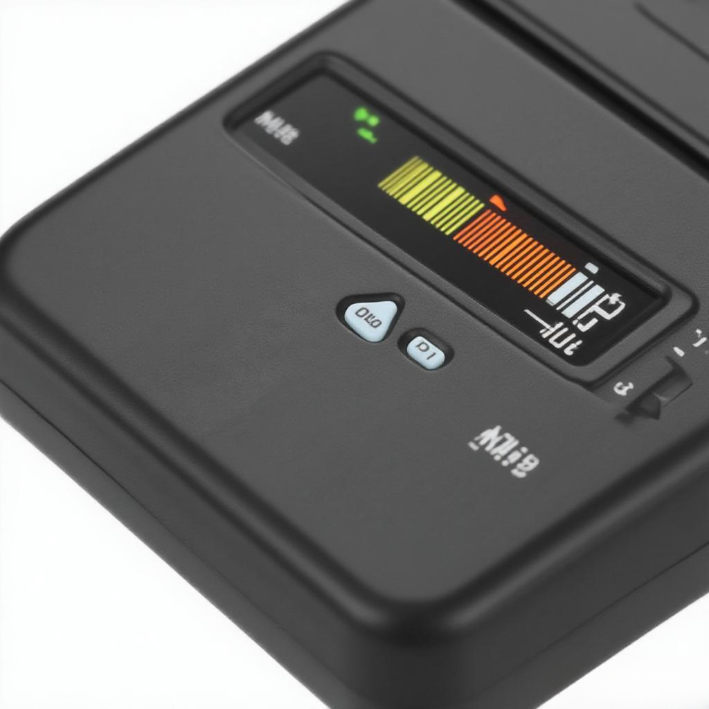 Тонометр для гитары и укулеле T2 с мультифункциональностью, поворотником струн, хроматической настройкой, встроенной перезаряжаемой литиевой батареей 3.6V 2600mA, черный цвет, размер 11*9*3.6cm, вес 213g, в комплект входят 1 тонометр, 1 дополнительный