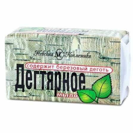 Мыло туалетное Дегтярное Невская косметика 140гр