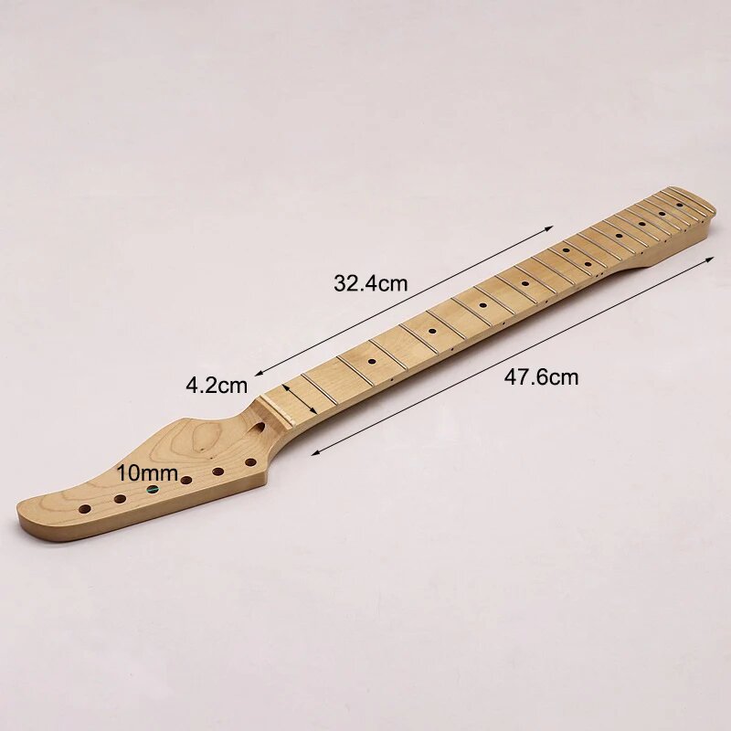 Гриф V-glorify для электрогитары из канадского клена, 6 струн, матовый, 22 лада Model 2