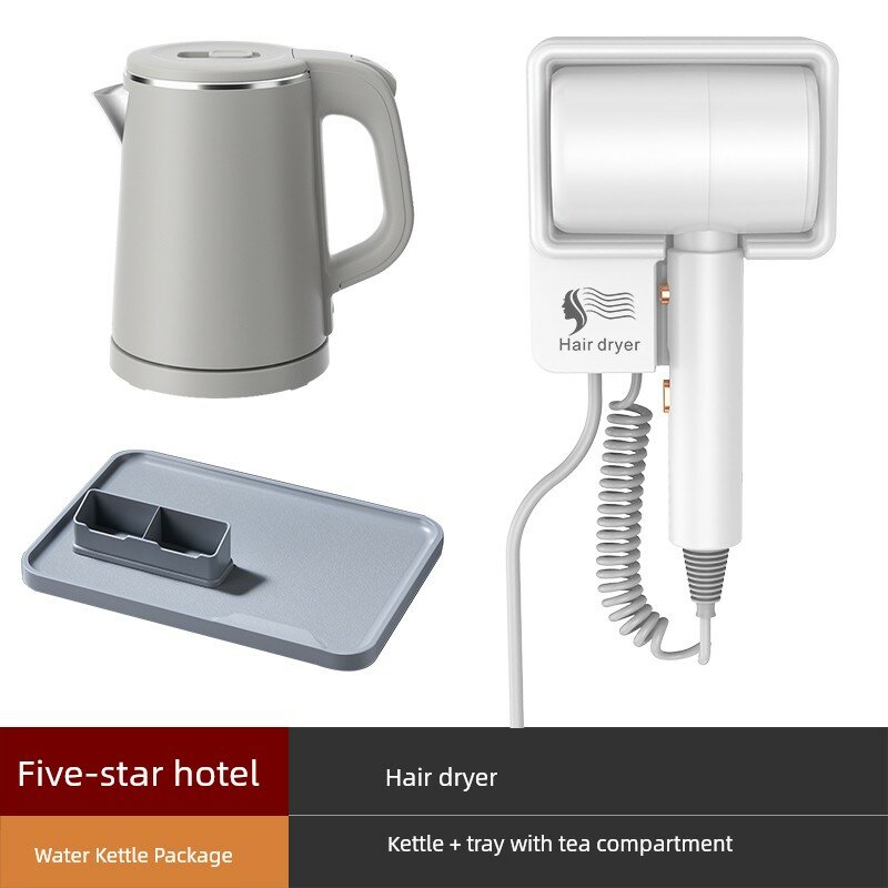 Настенный фен для отелей, без сверления, специально для гостиниц, подходит для всех сезонов, для домашнего