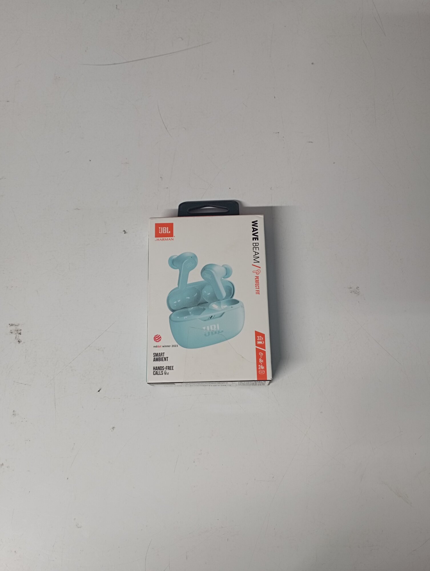 Беспроводные наушники JBL Wave Beam, USB Type-C, мятный