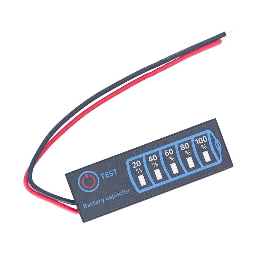 Высокоточный Монитор Емкости батареи Светодиодная плата ABS PCD Материал 5-30V
