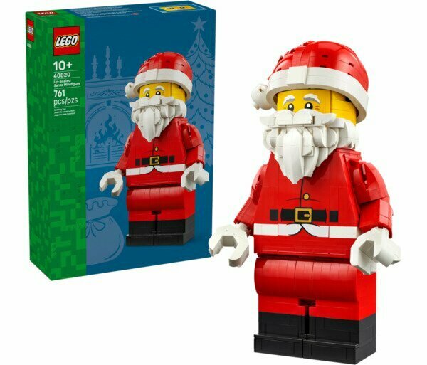 Конструктор LEGO Other 40820 Увеличенная минифигурка Санты (Lego 40820)