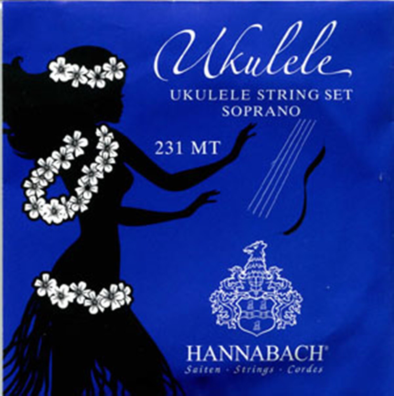 231MT Комплект струн для укулеле сопрано, европейский строй, Hannabach