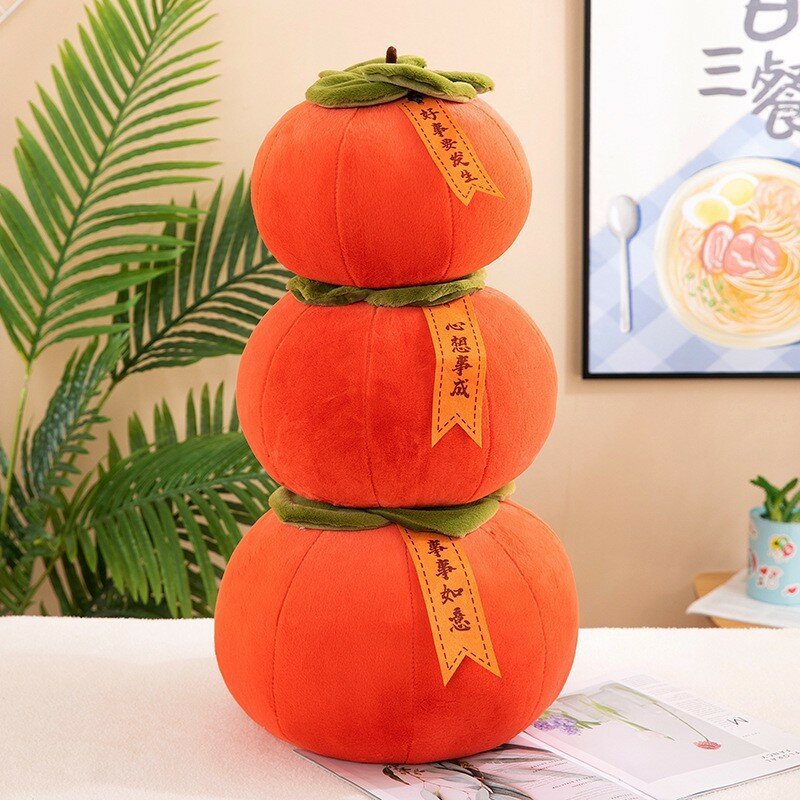 Трансграничная плюшевая игрушка хурма хурма кукла руи креативная домашняя украшение мультяшная милая большая хурма