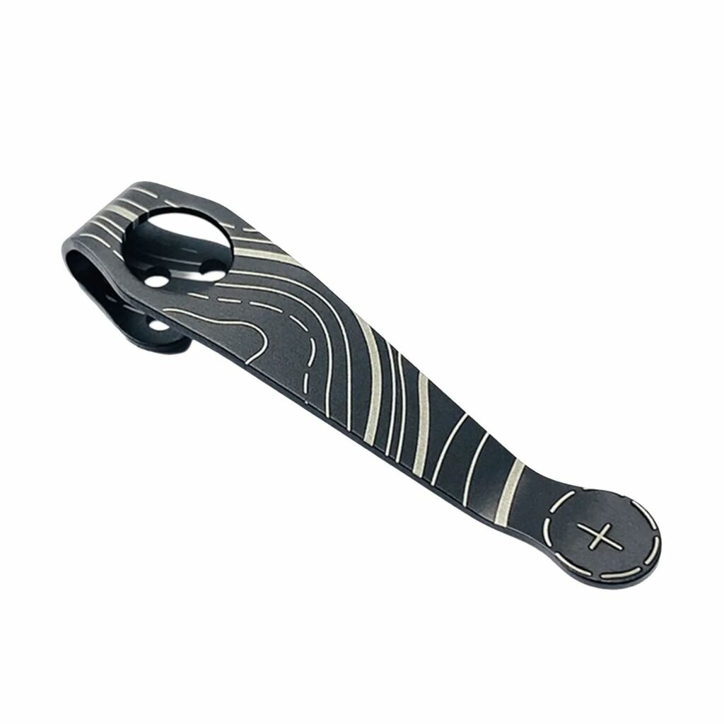 Нож с титановым складным клипсом для C81 Paramilitary 2