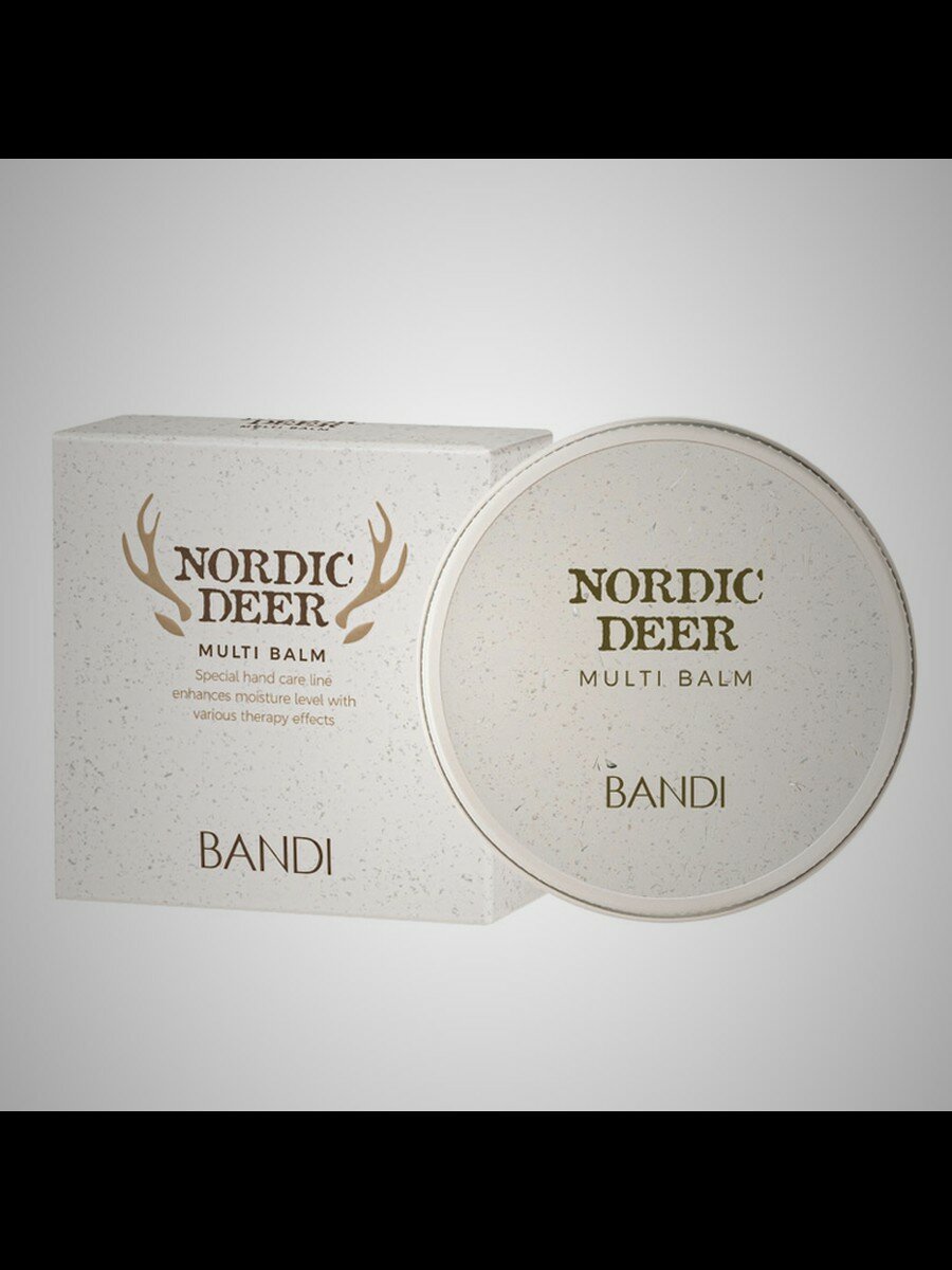 BANDI NORDIC DEER MULTI BALM, Универсальный бальзам для тела Норвежский олень NORDIC DEER MULTI BALM 50 гр