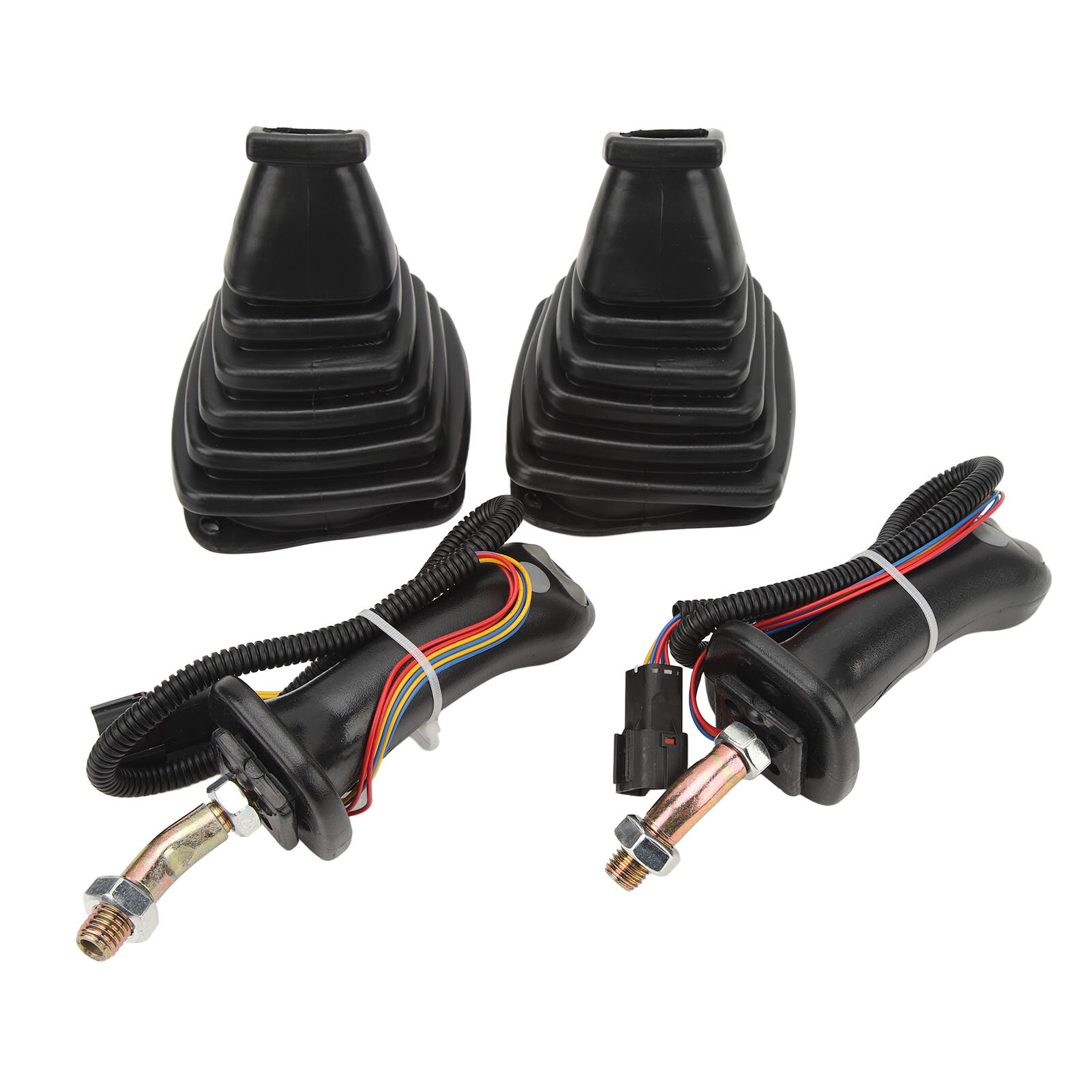 2pcs 3 кнопки экскаватора ручки джойстика с заменой пылевого крышка для Doosan DH DX150 215 225 300 370-9C