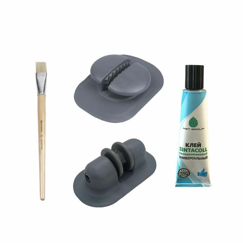 Якорный рым с роликом. Комплект для самостоятельной установки на надувную лодку пвх