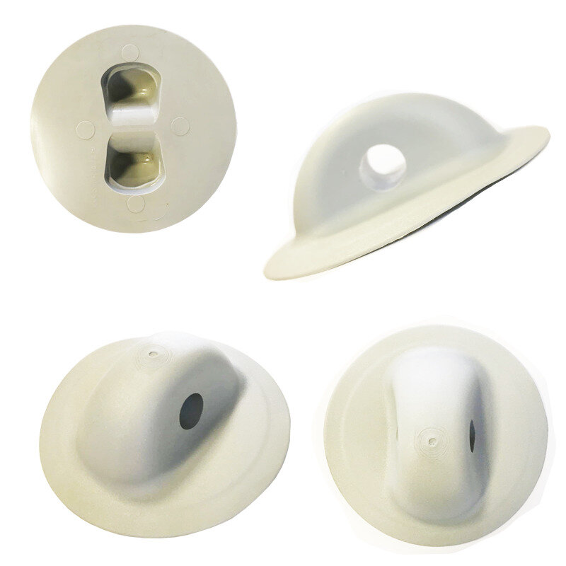 Рым леерный большой. Крепление навесного транца. Светло-серый 4шт