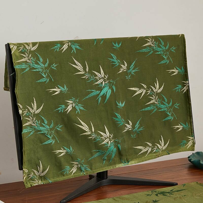 Защитный чехол для компьютера, клавиатура, пылезащитный чехол, декоративный новый чехол для монитора, настольный основной компьютер, новый китайский стиль