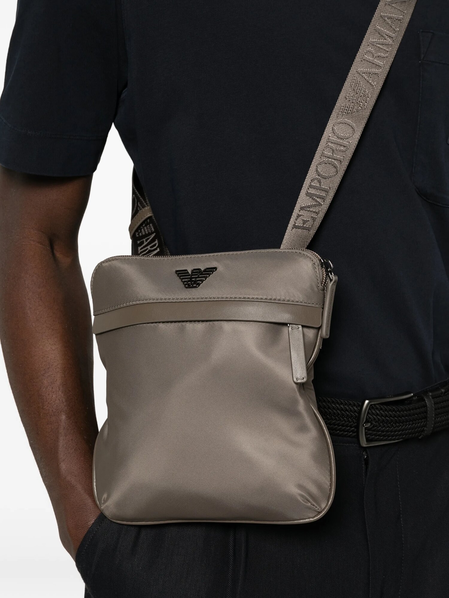 Сумка EMPORIO ARMANI, коричневый — фото 1