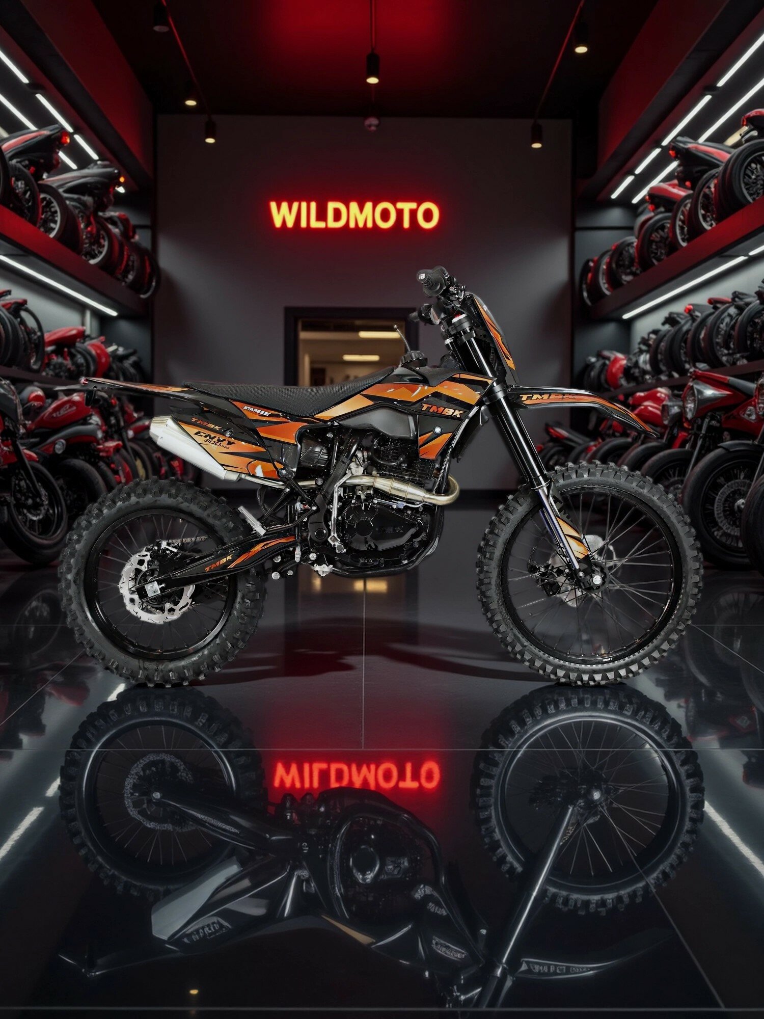 Мотоцикл TMBK ENVY 300 PRO, ❗❗❗ 27 л. с.❗❗❗ 300 см3, двигатель ZS175FMN, электростартер.