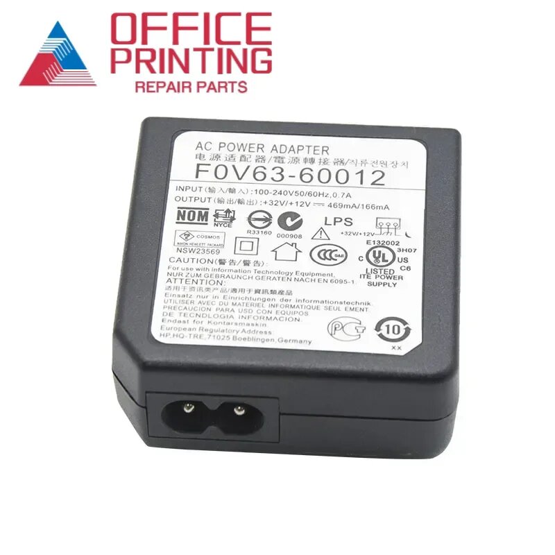 1 шт. F0V63-60012 F0V63-60013 адаптер питания для hp Officejet 4538 4650 4535 4678 детали принтера *