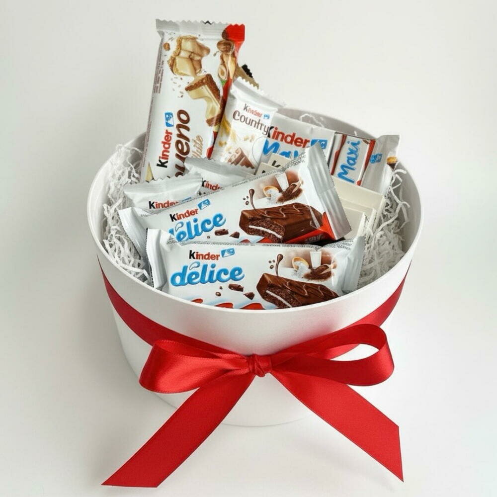 Подарочный набор Kinder "Молочно-Шоколадная симфония", ассорти, 400г