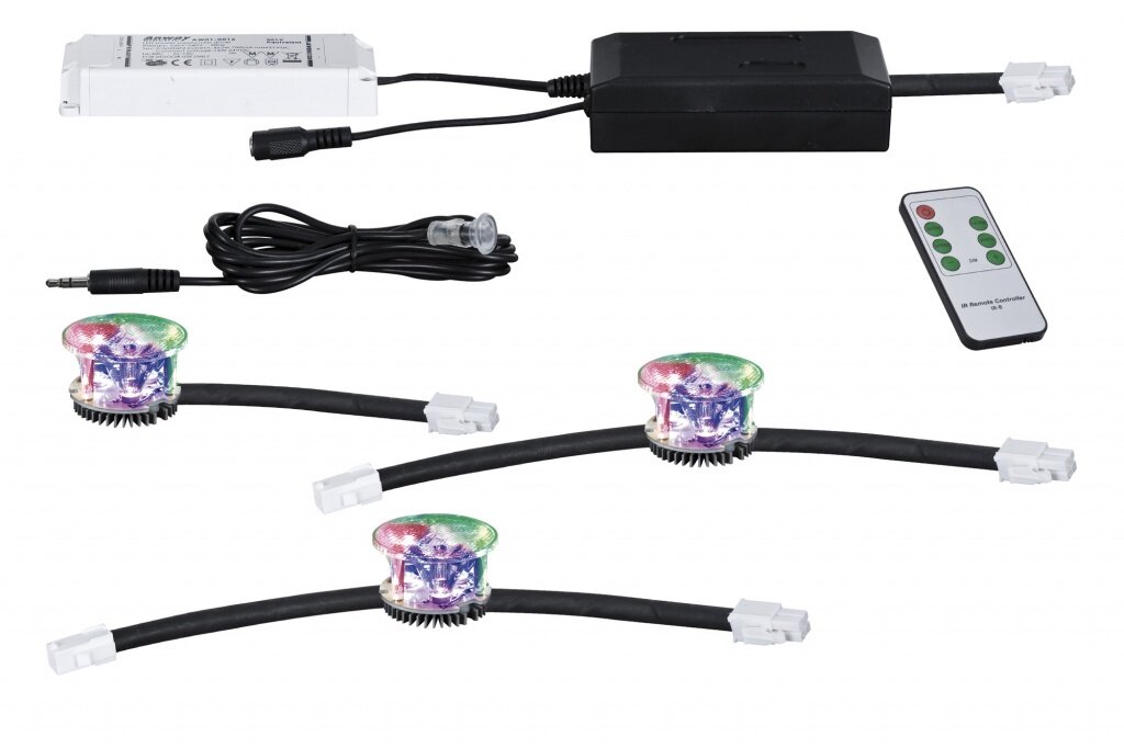 Светильник 2Easy EBL Basis-Set RGB LED 3x3W IR-Fern
