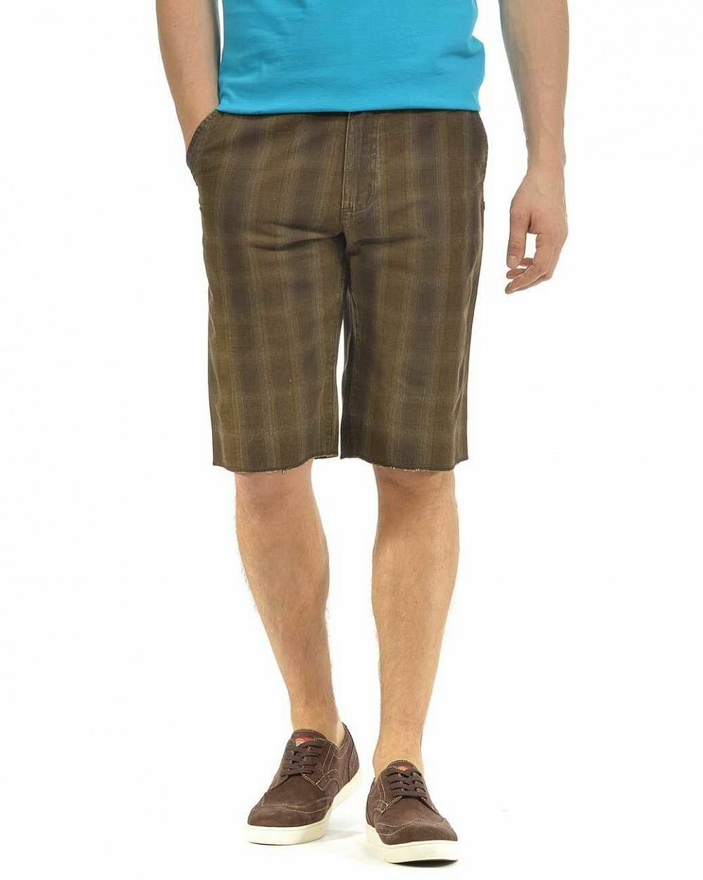 Шорты бермуды Etnies Rivington Plaid Chocolate 29