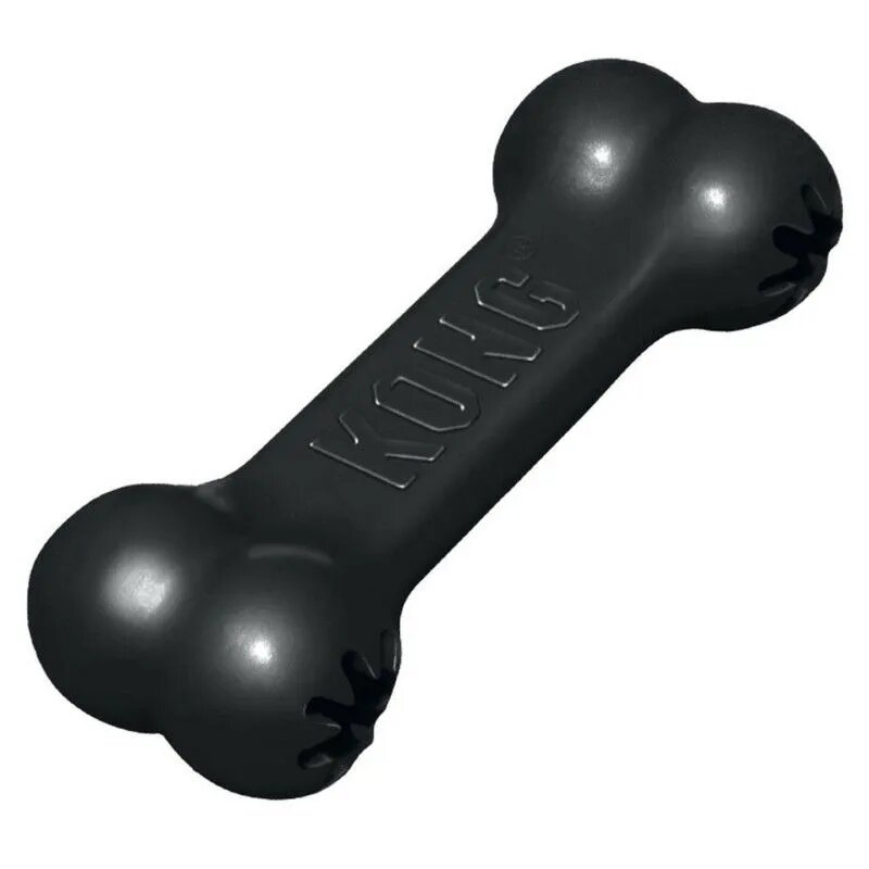 M-Size прочная резиновая собака кость для Power Chewers Pet.