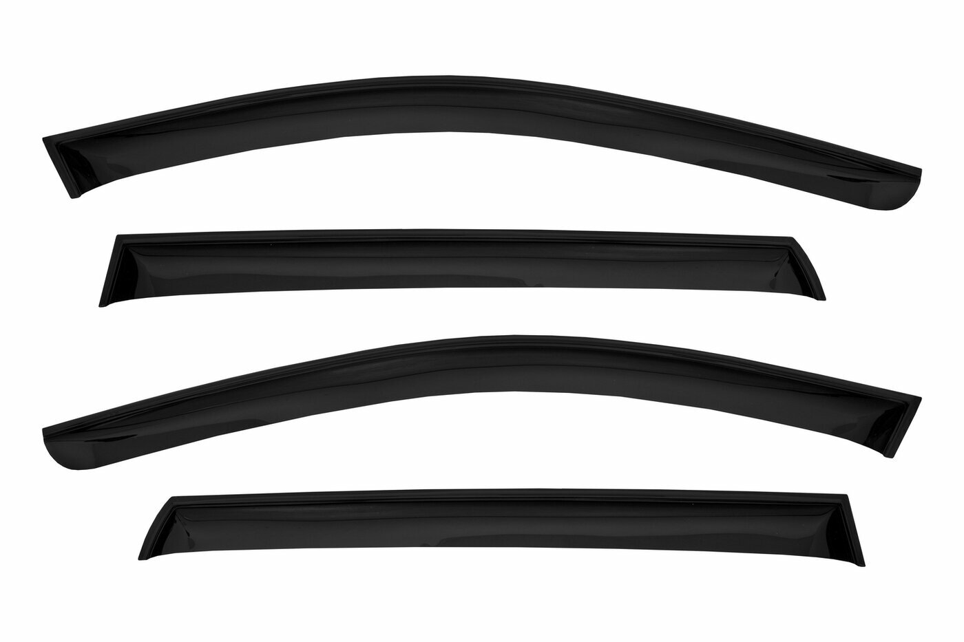 Дефлектор окон (накладной скотч 3М) 4 шт, VOLVO XC 90 I, 2002-2014, кроссовер