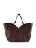 Сумка Saint Laurent Y tote in leather, коричневый