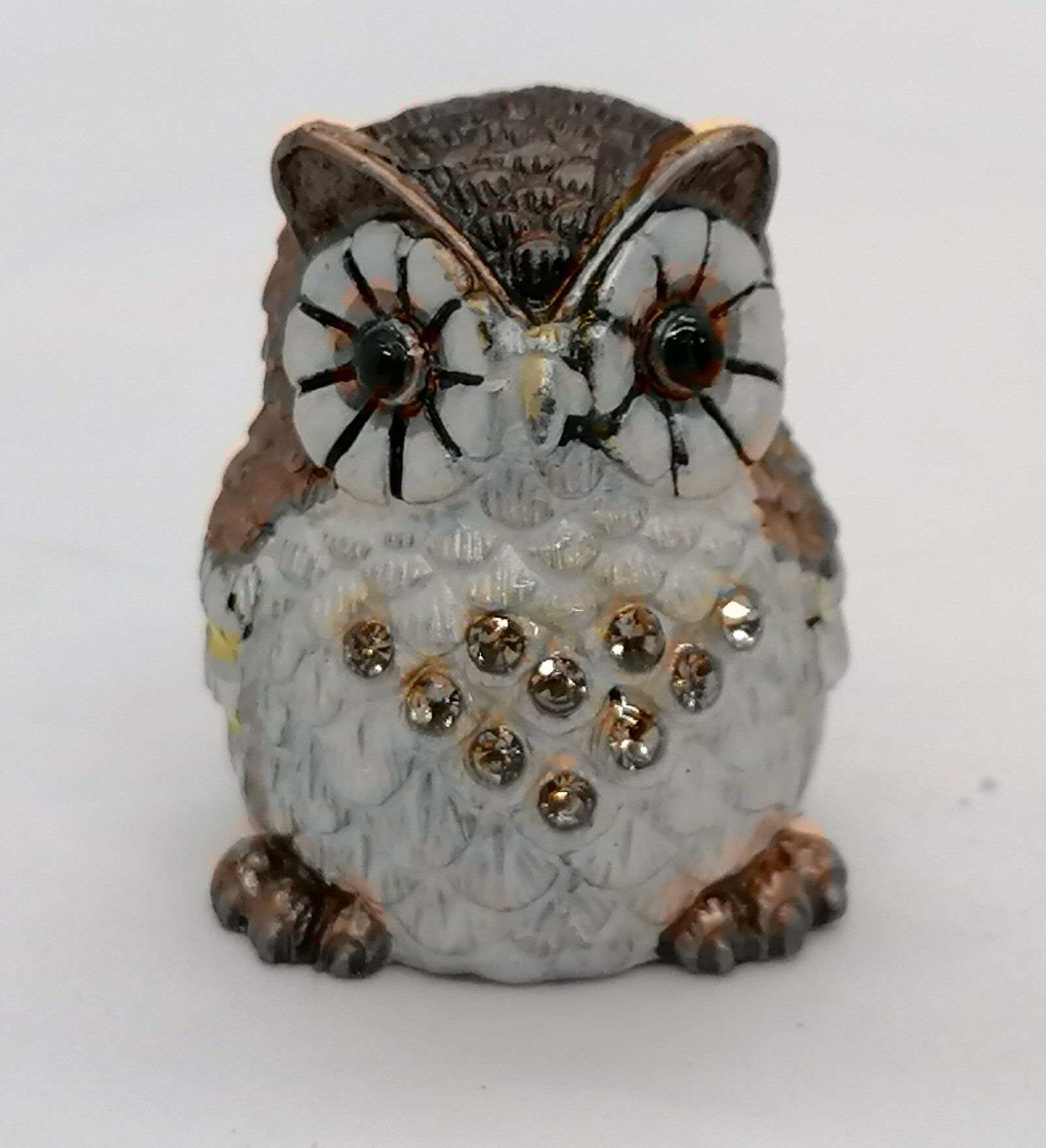 Наперсток Фаберже " Сова "